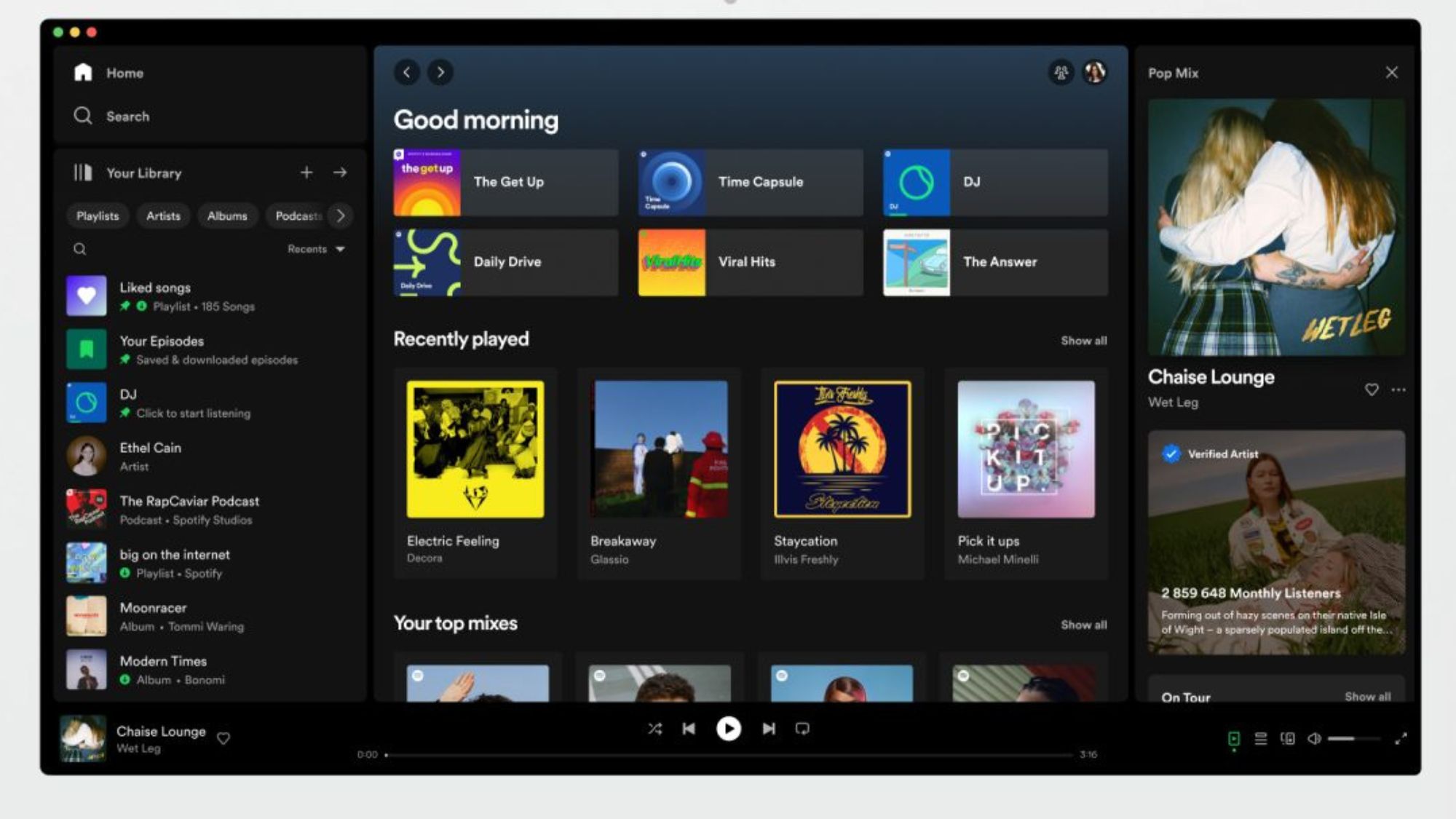 Spotify Revamps Its UI On Desktop And Web Clients
