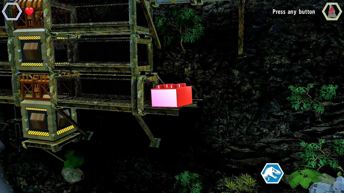 Red Bricks in Jurassic Park 3 - Lego Jurassic World Red Brick locations ...
