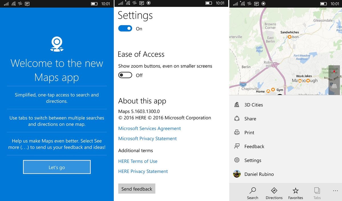 Microsoft's new Maps experience is now available for non-Redstone ...