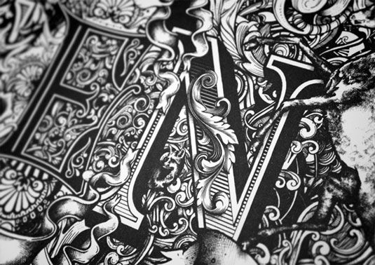 Intricate typography tribute to London suburb | Creative Bloq