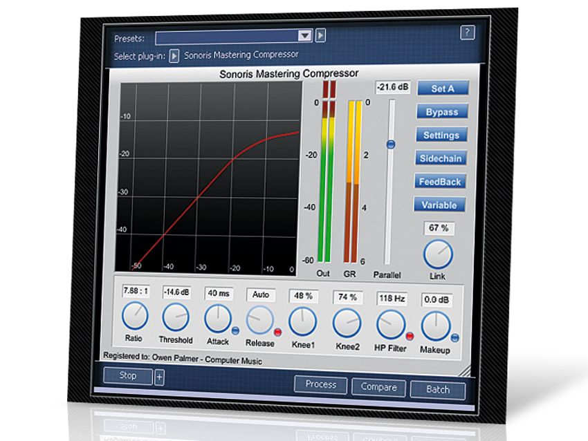 Sonoris Mastering Compressor review | MusicRadar