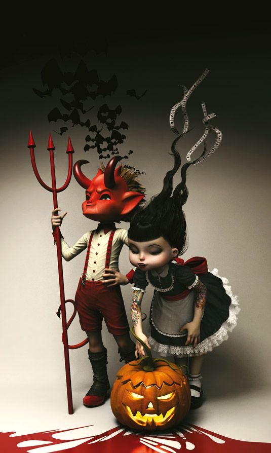 Character artist's provocative portfolio stands out in style | Creative ...