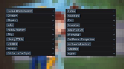 Try to guess these games by their outlandish, absurd Steam Tag pages ...