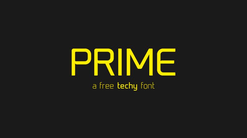 Font of the day: Prime | Creative Bloq