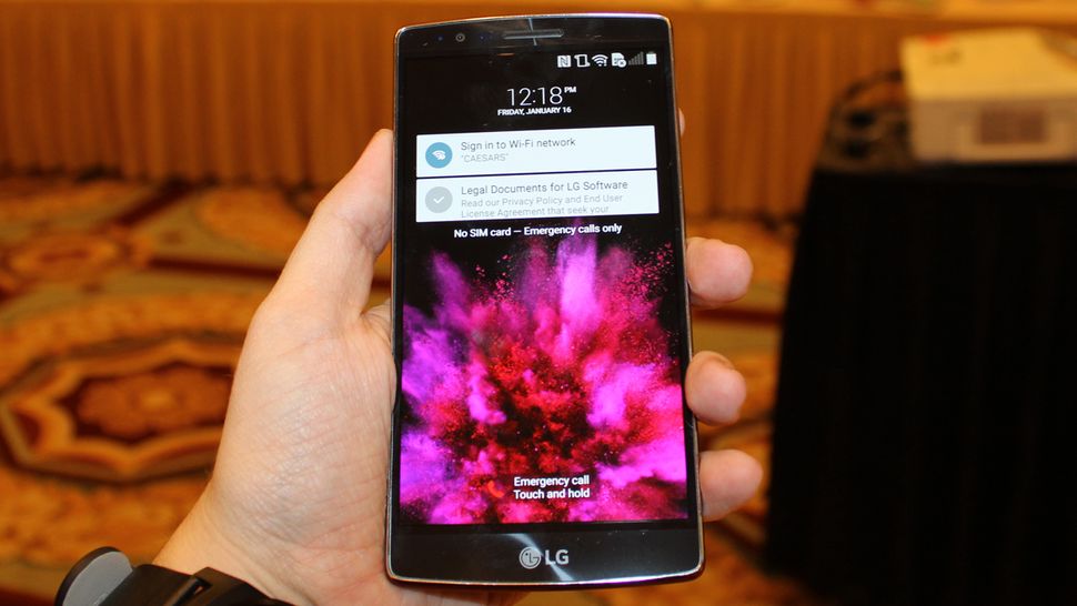 LG's curved G Flex 2 smartphone bends its way into CES 2015 with a ...