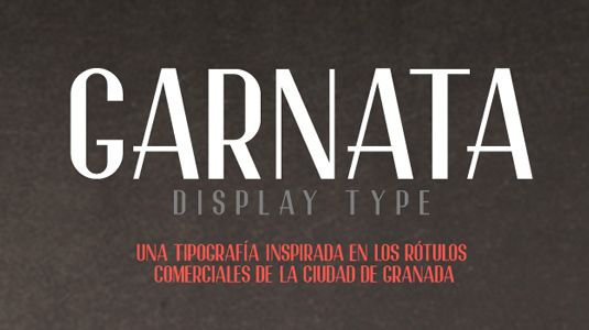 Font of the day: Garnata | Creative Bloq