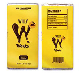Willy Wonka chocolate gets a 21st century redesign | Creative Bloq