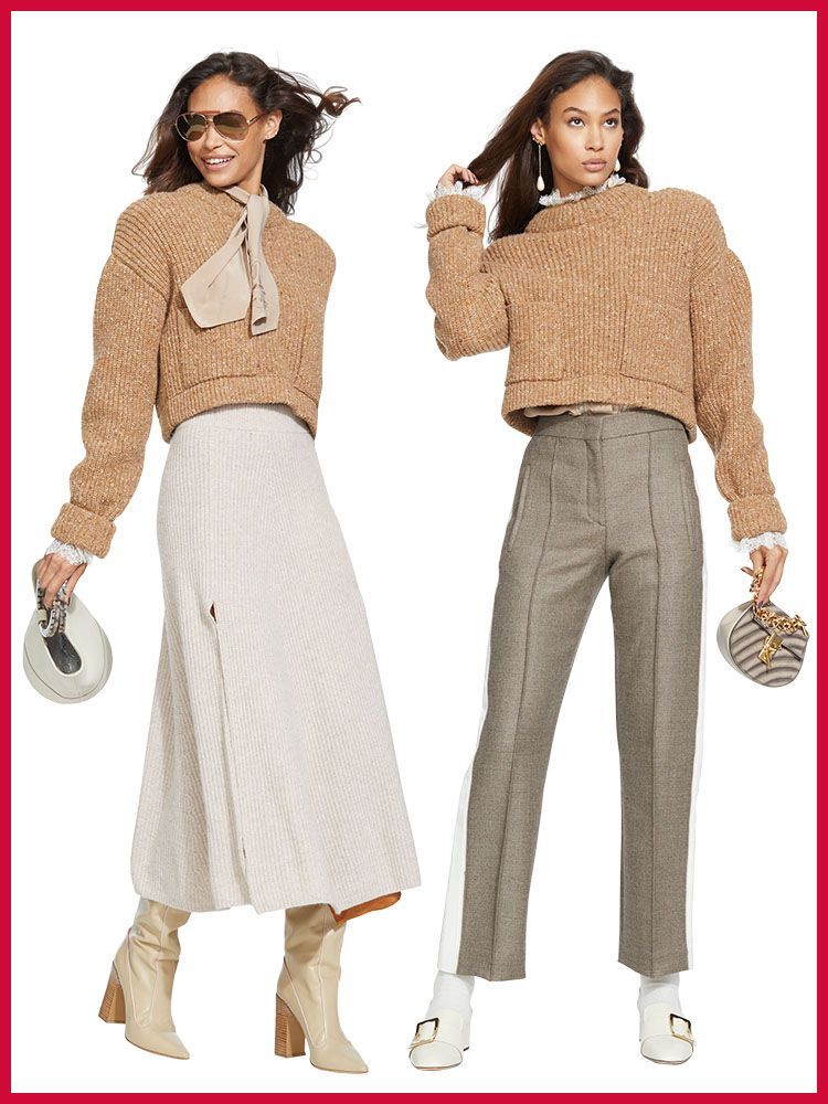 Mix-and-Match Outfit Ideas - How to Style Sweaters for the Office and ...