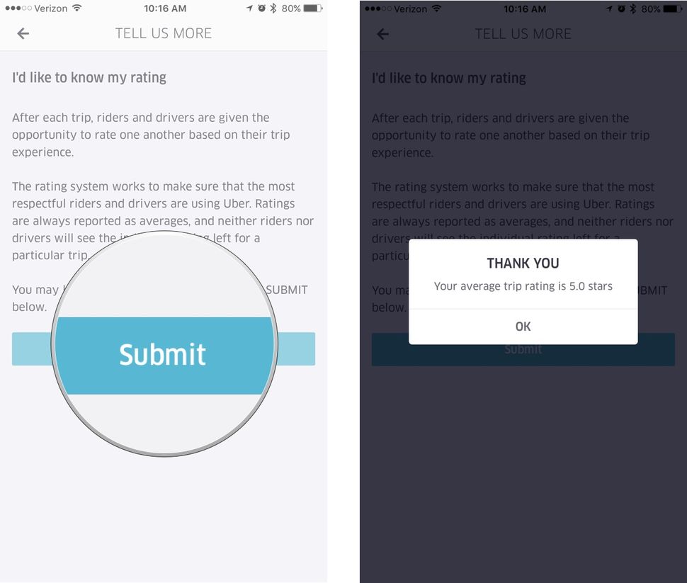 How to check your passenger Uber rating | iMore