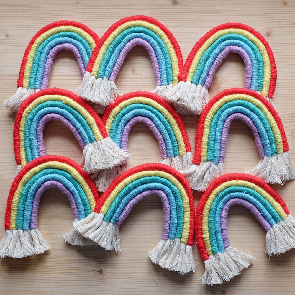 Learn how to make rainbow bunting - perfect for Pride month | Ideal Home