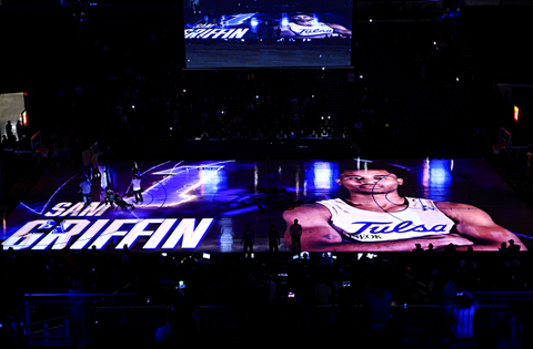 How Powerful Projection Mapping Gives a Basketball Court a Life of Its ...