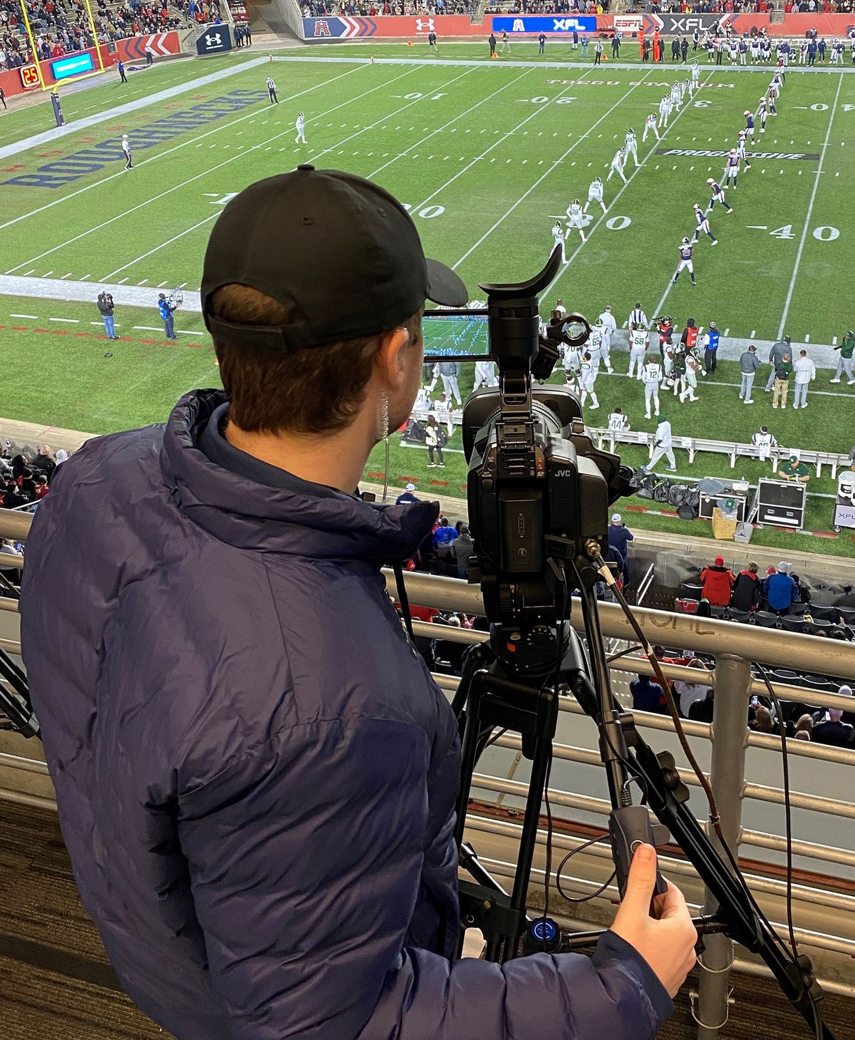 The XFL Enhances the Coaching Experience with JVC Production Cameras ...