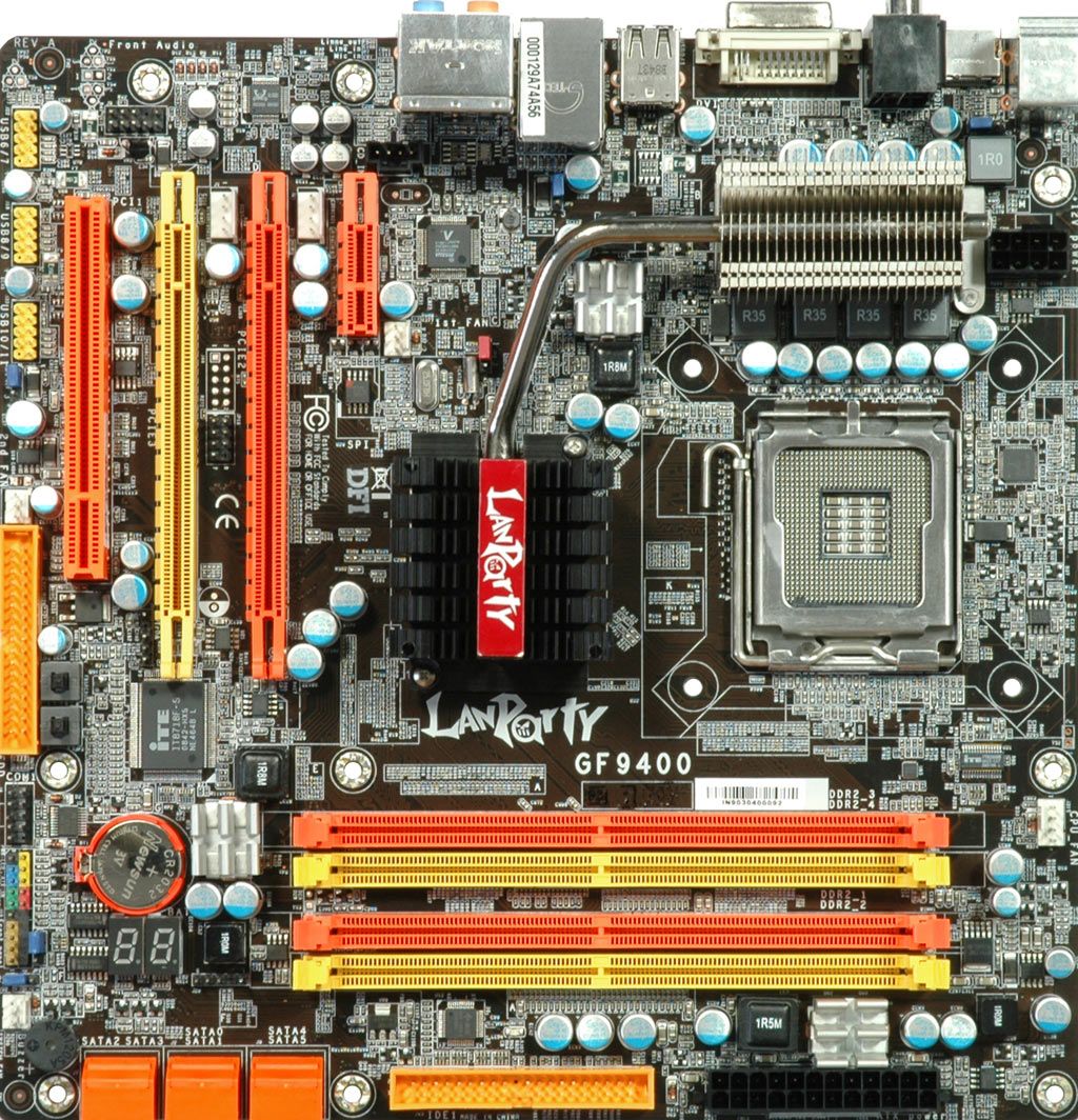 DFI LANParty GF9400-T2RS - G45 And GeForce 9400: Integrated Chipsets ...