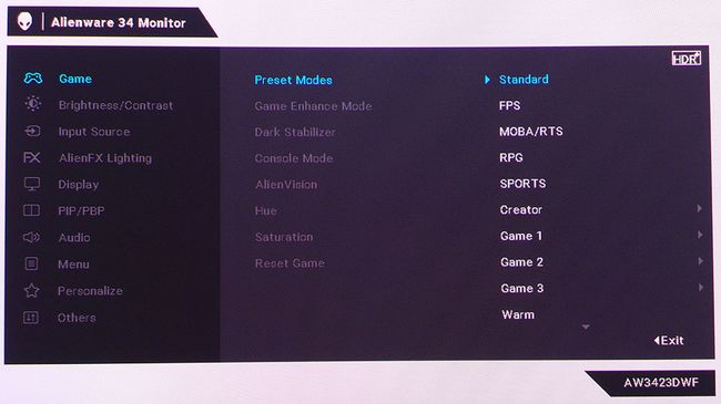 Alienware AW3423DWF QD-OLED Gaming Monitor Review: Contrast and Color ...