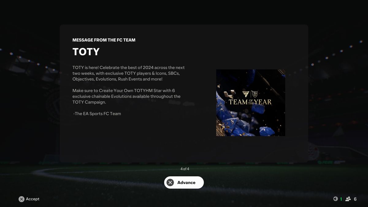 FC 25 TOTY release schedule and full Team Of The Year details | GamesRadar+