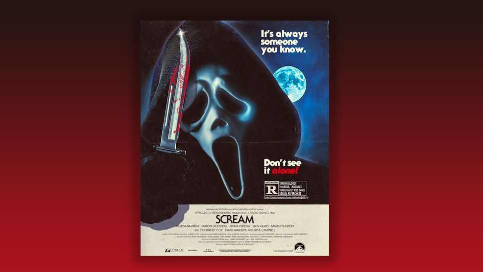 Scarily beautiful Scream movie posters drive the internet wild ...