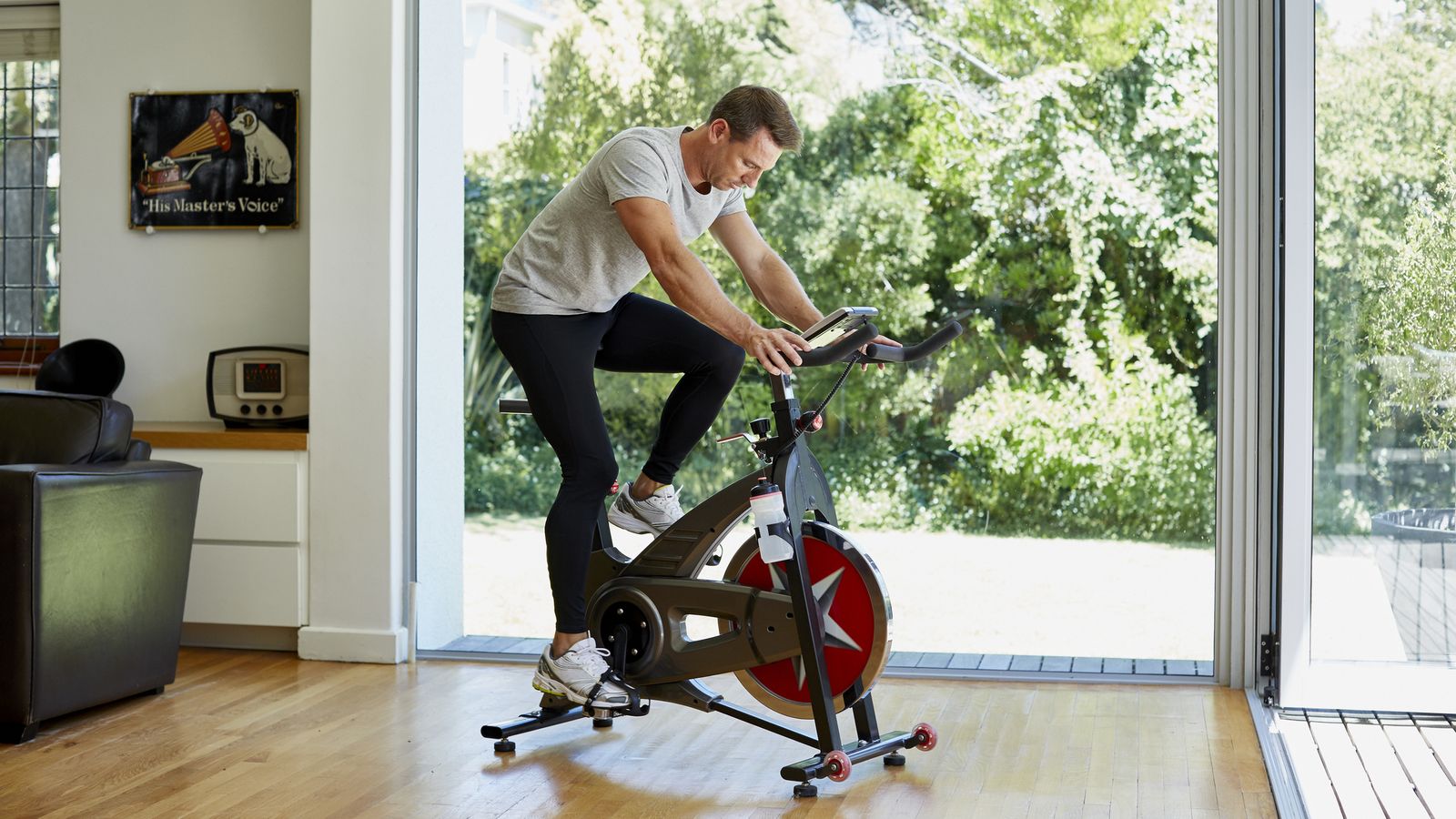 I tried using a stationary bike to treat my hip and lower back pain and ...