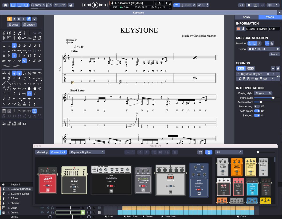 Guitar Pro launches version 8 of its industry-standard notation ...