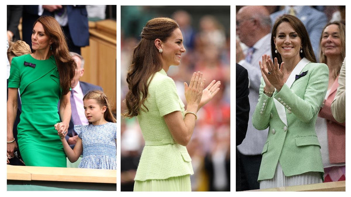 Here’s Why Princess Kate Wore Only Green to Wimbledon This Year | Marie ...