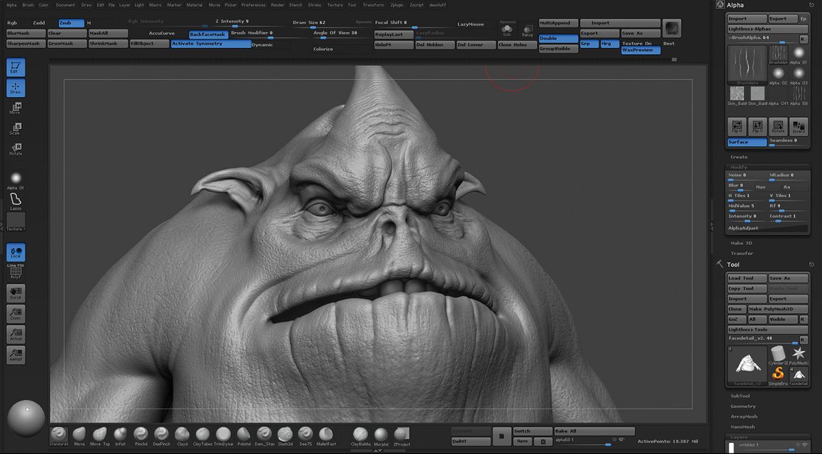 Model an alien pirate creature in ZBrush | Creative Bloq