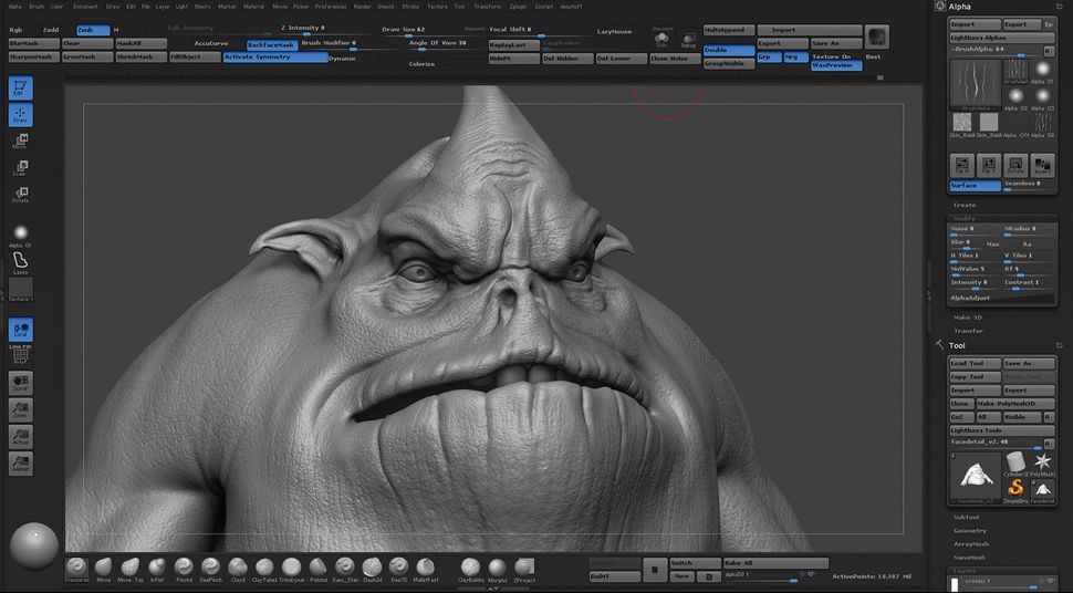 Model an alien pirate creature in ZBrush | Creative Bloq