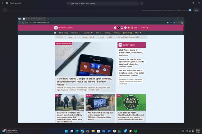 Recall is Windows 11's first truly great and useful AI productivity ...