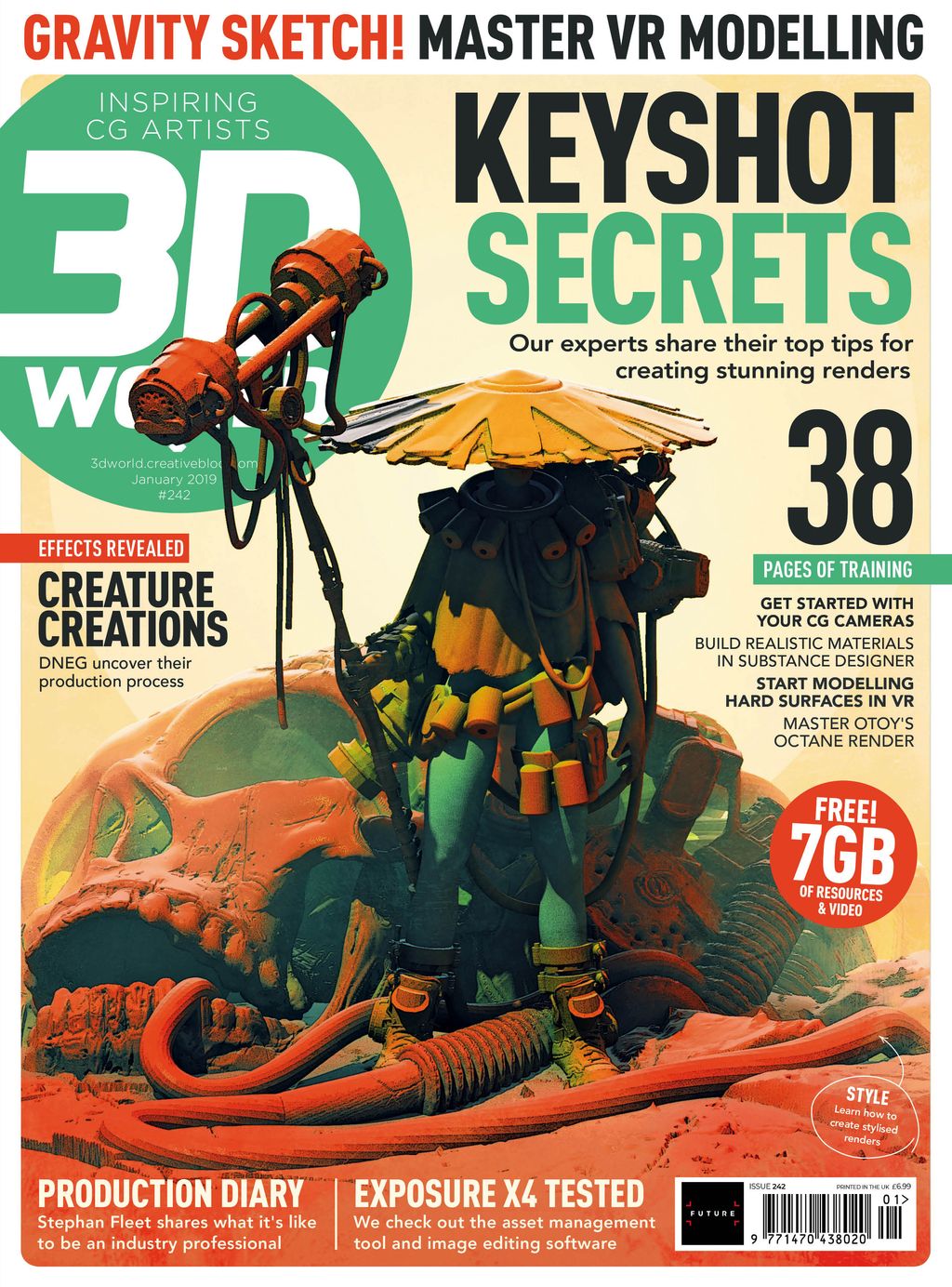 Master Keyshot renders with 3D World 242 | Creative Bloq