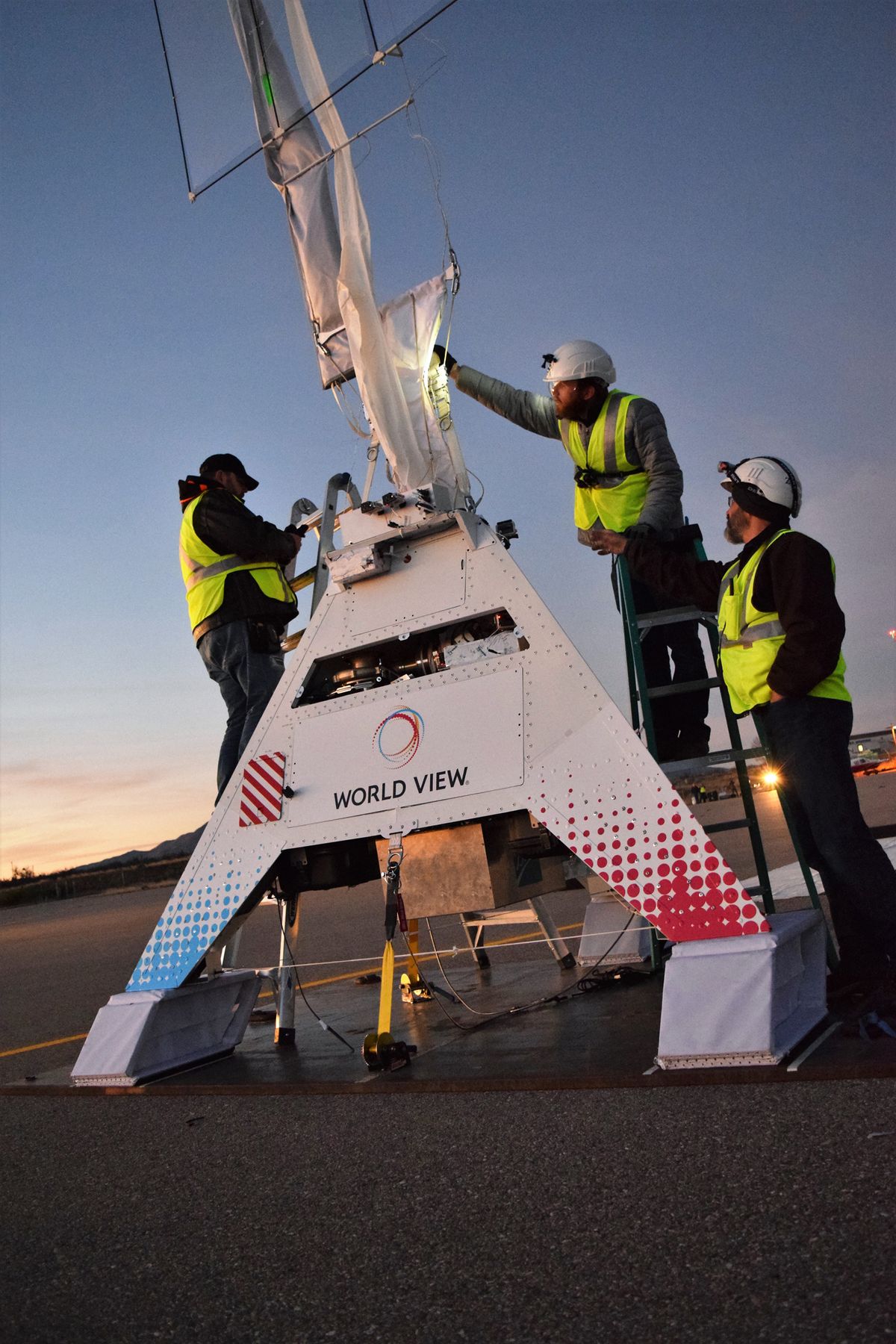 KFC Flying Chicken Sandwich Bankrolling World View Balloon Test Flight ...