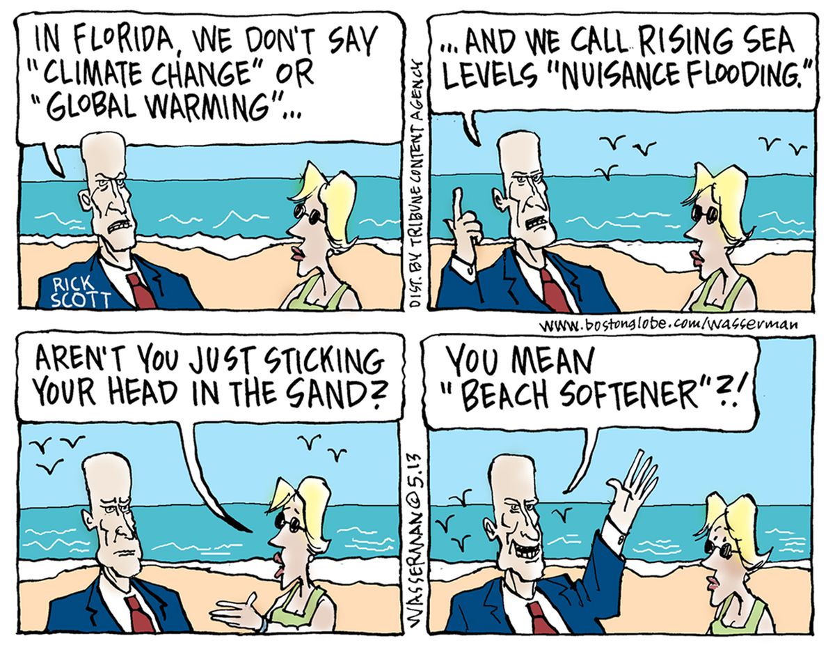 Editorial cartoon U.S. Florida Climate Change | The Week