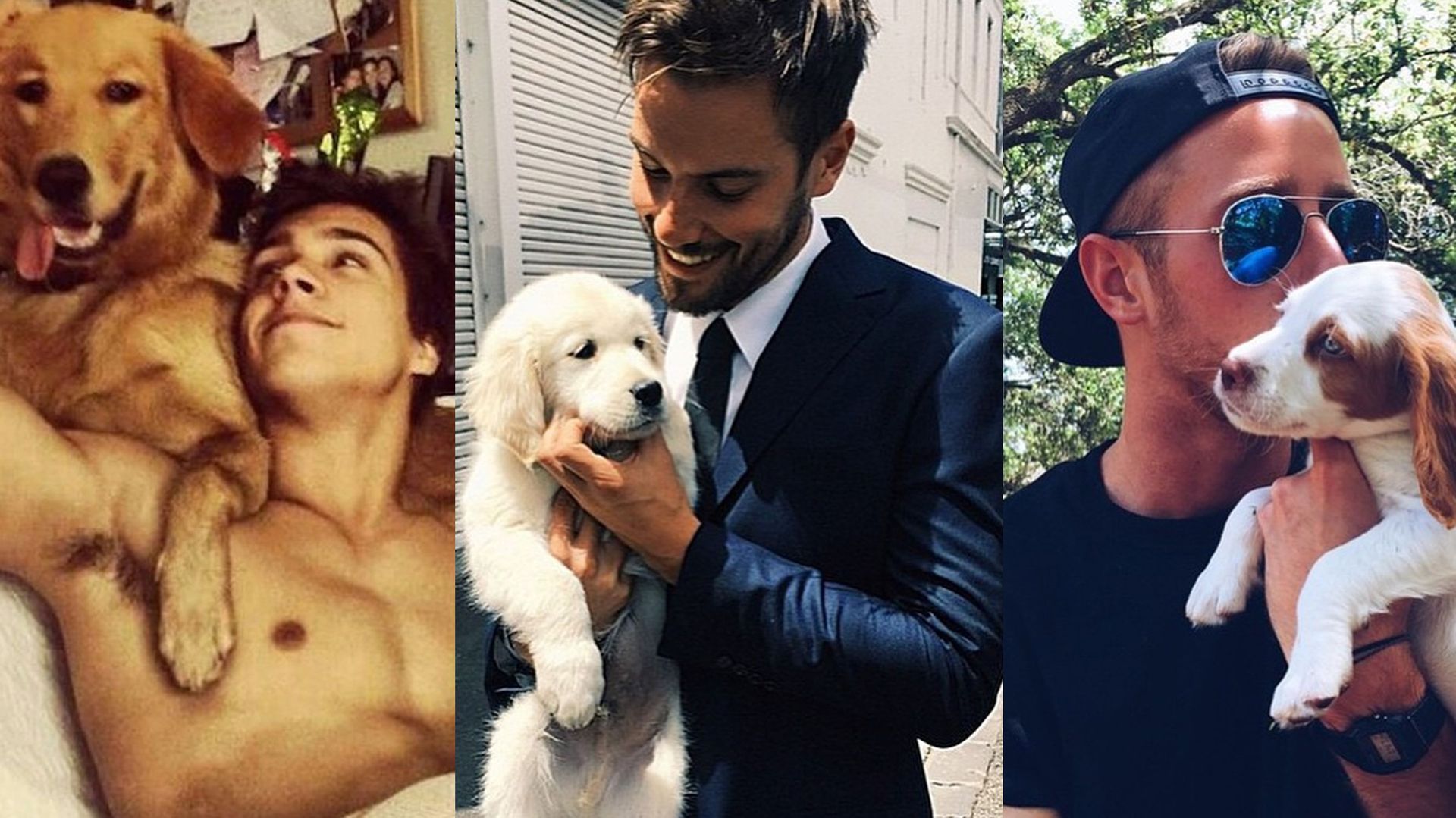 Hot Dudes with Dogs Instagram Account - Hot Guys Take Over Instagram ...