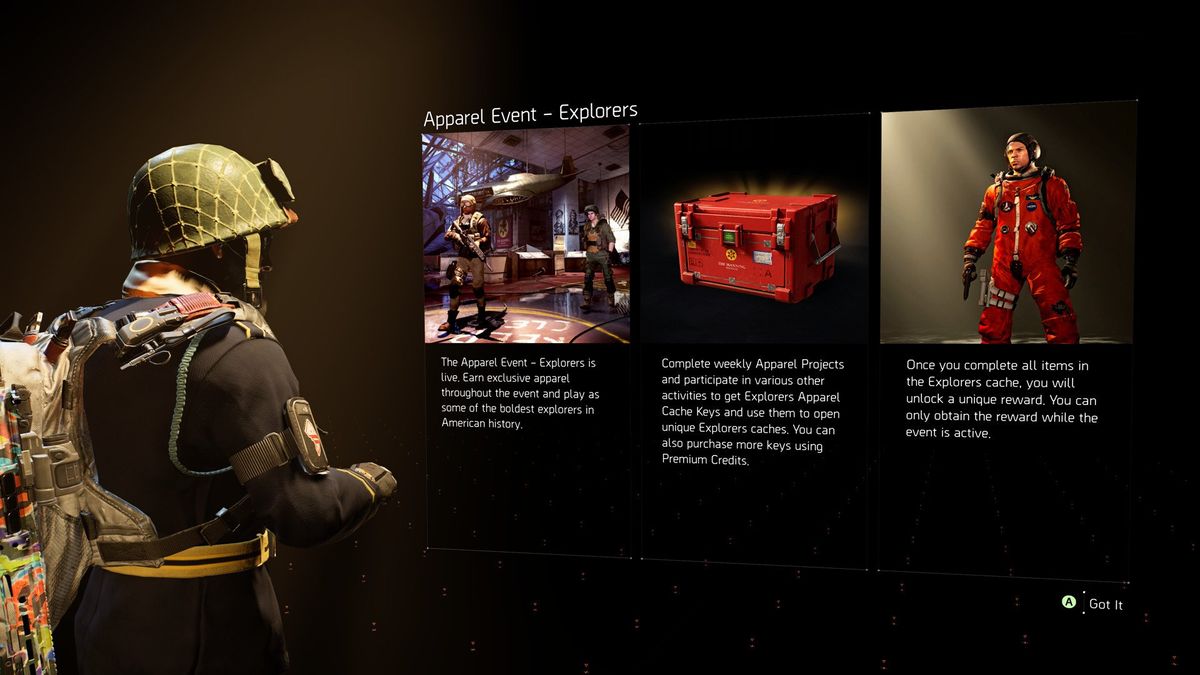 How to get the Explorers event apparel in The Division 2 | Windows Central