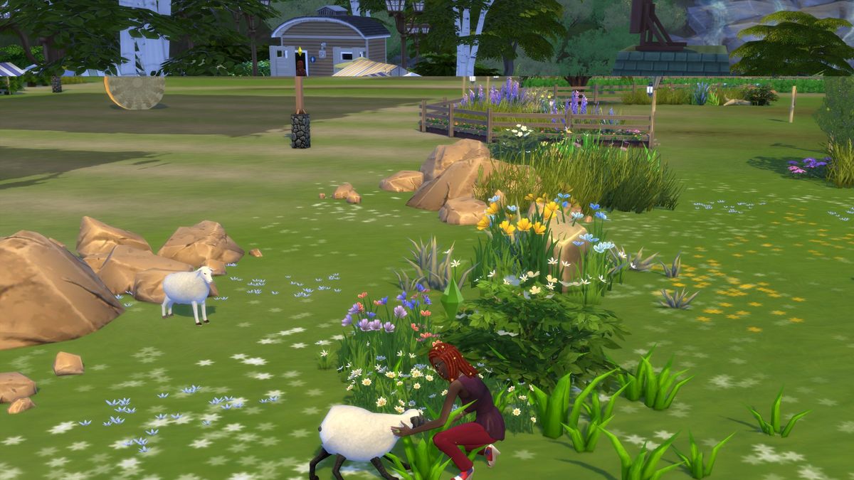The Sims 4 Farmland mod can enhance or replace Cottage Living - it's up ...