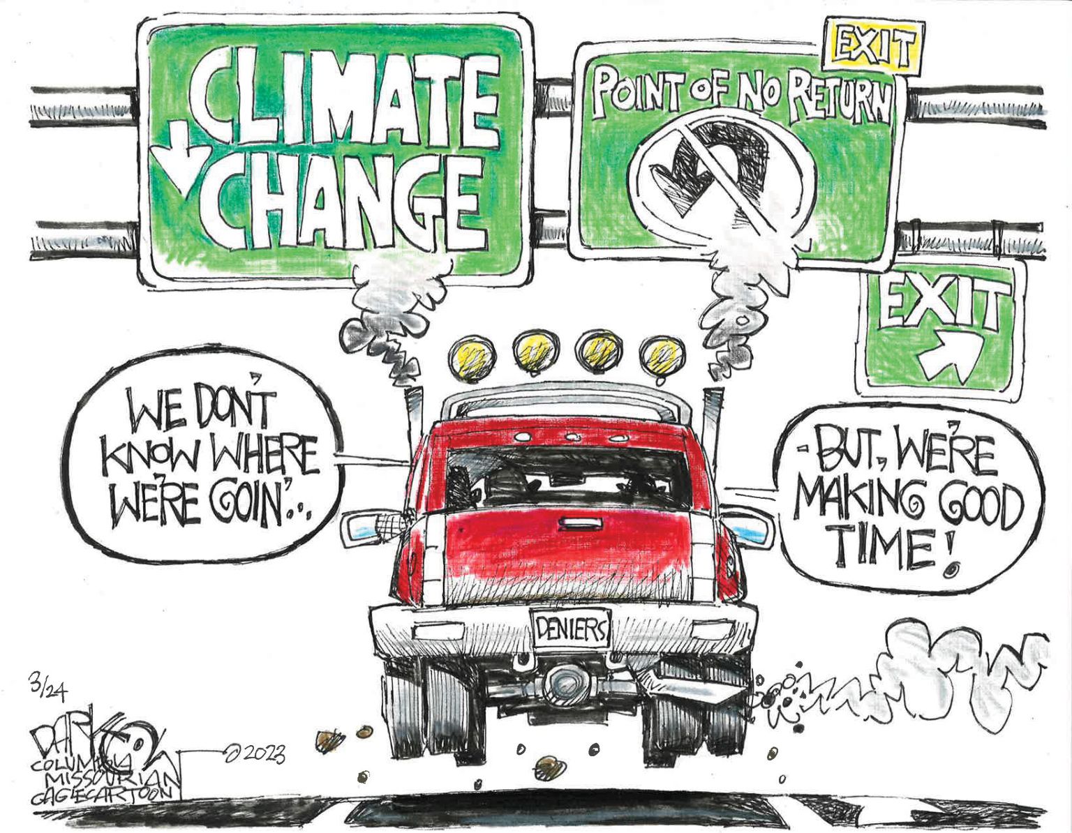5 darkly funny cartoons about climate change | The Week