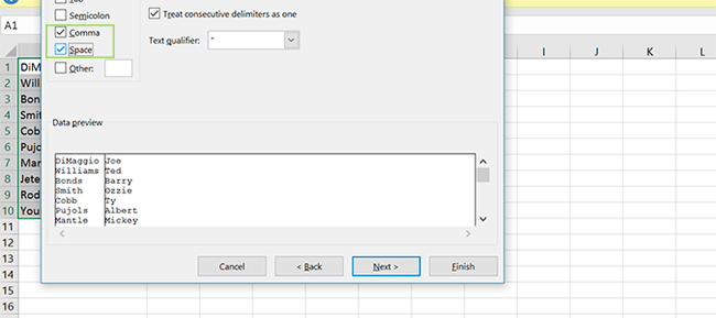 How To Use Text To Columns In Excel Laptop Mag