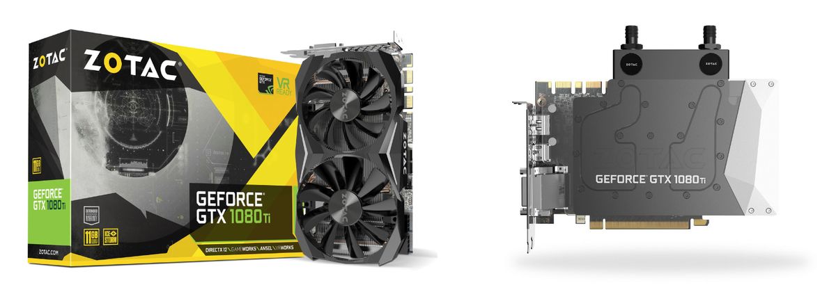 Zotac Showcases Two Of The World's Smallest GeForce GTX 1080 Ti GPUs ...