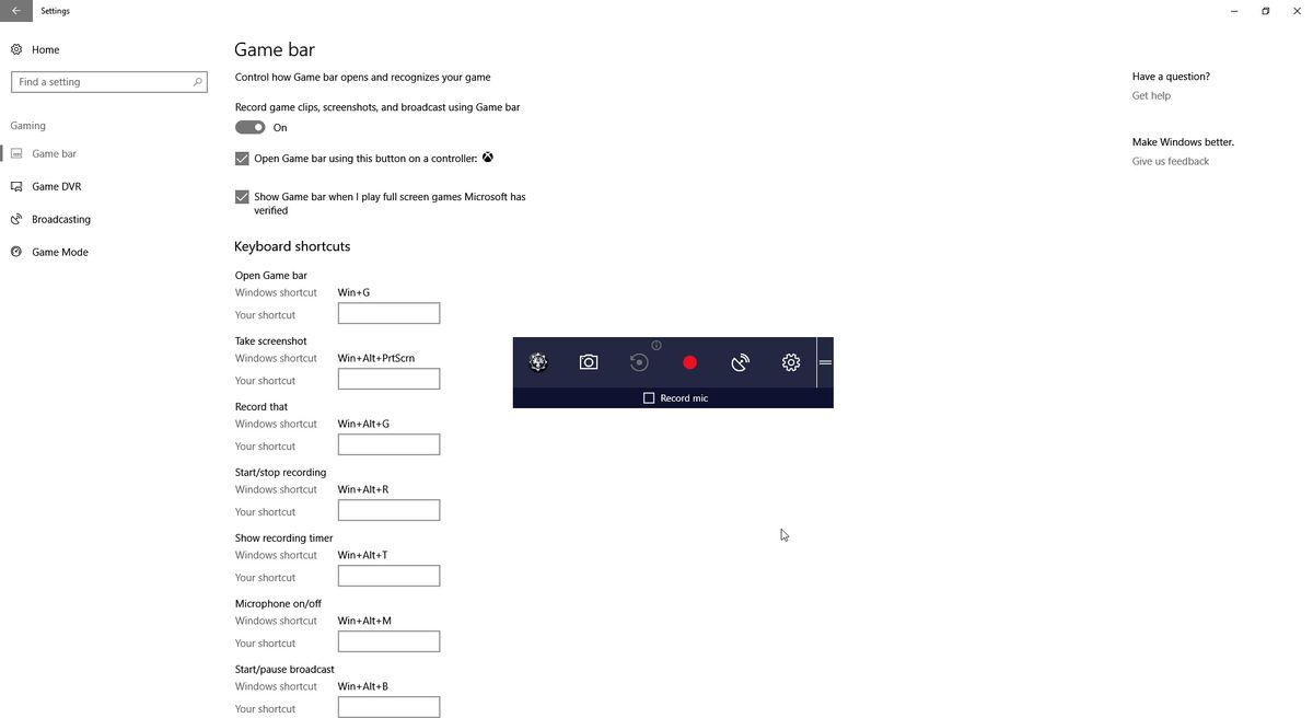 Here Are The New Gaming Features In The Windows 10 Creators Update ...