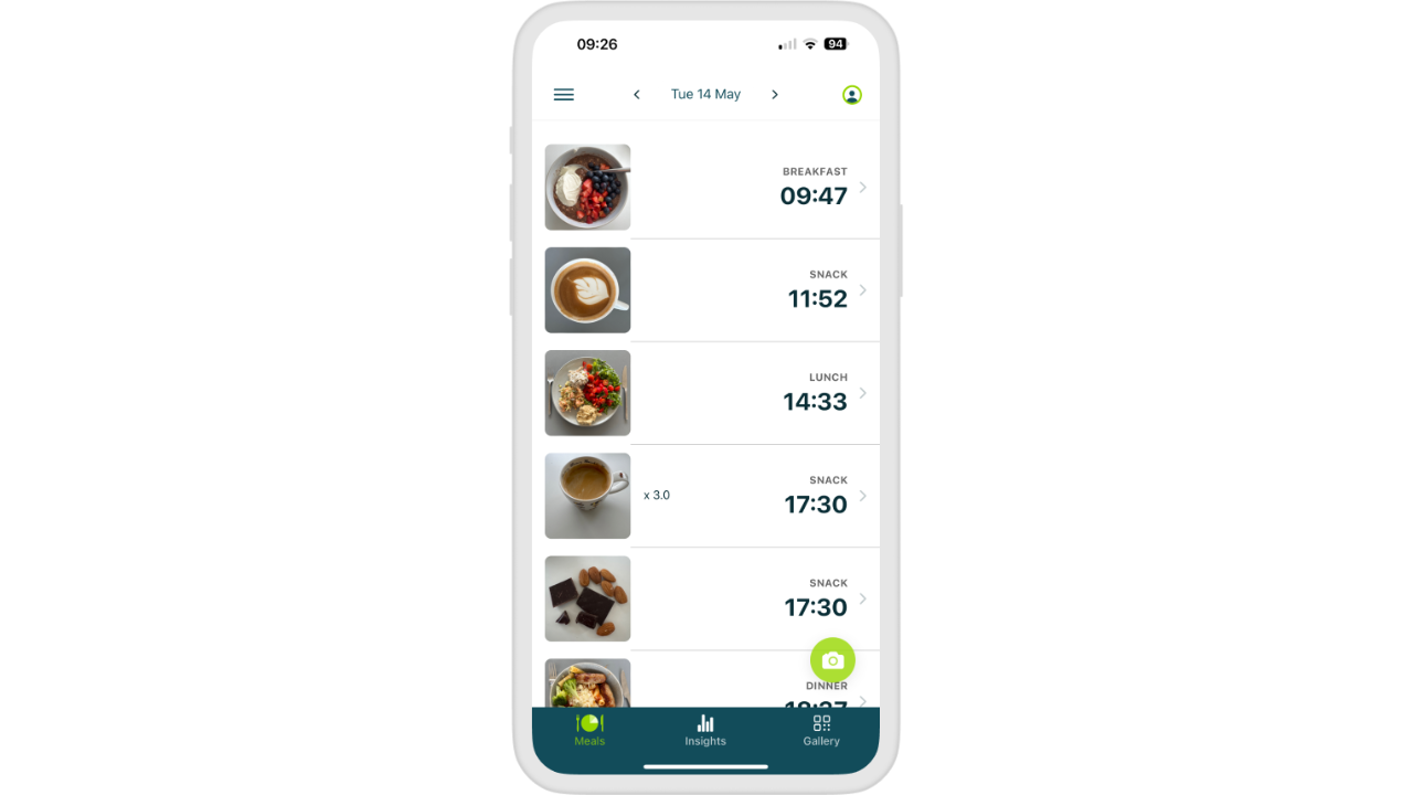 This AI food diary app can tell you the nutritional content of your ...