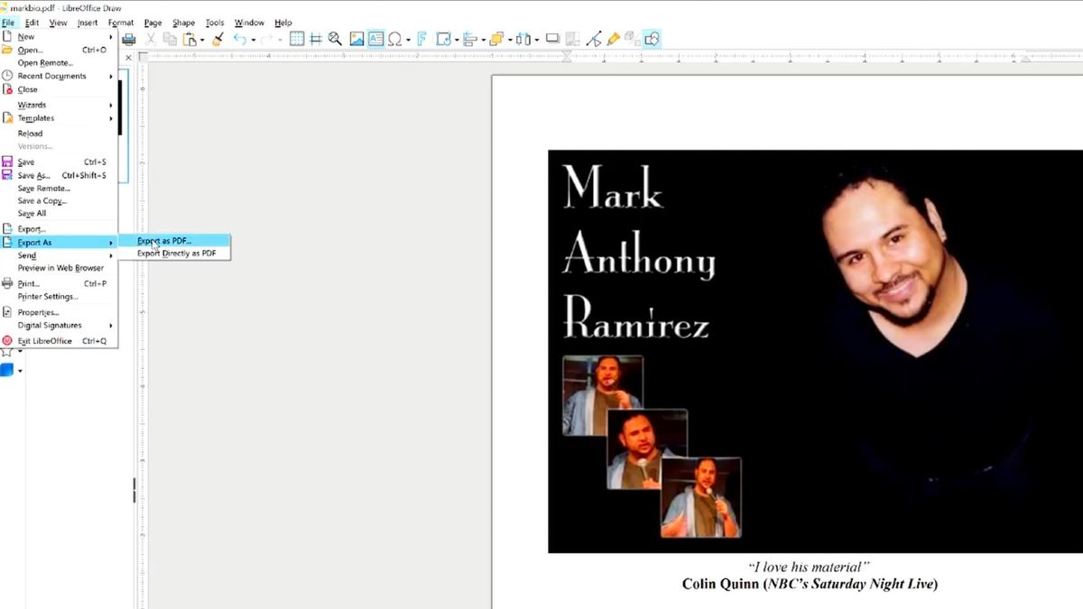 How to edit a PDF in LibreOffice | Laptop Mag