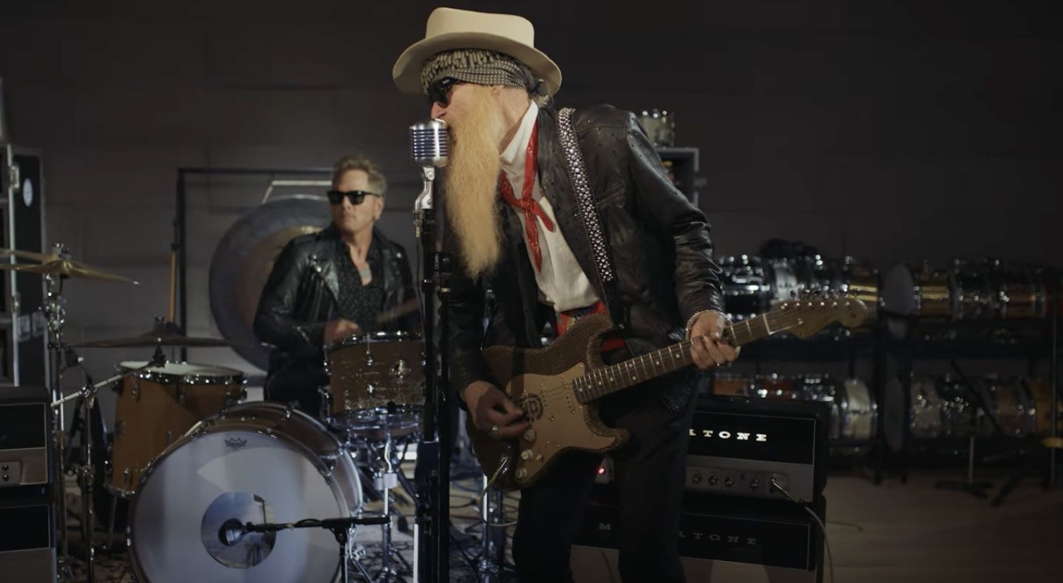 "Man, I like this thing!" Watch Billy Gibbons play the blues on a cardboard Strat | Guitar World