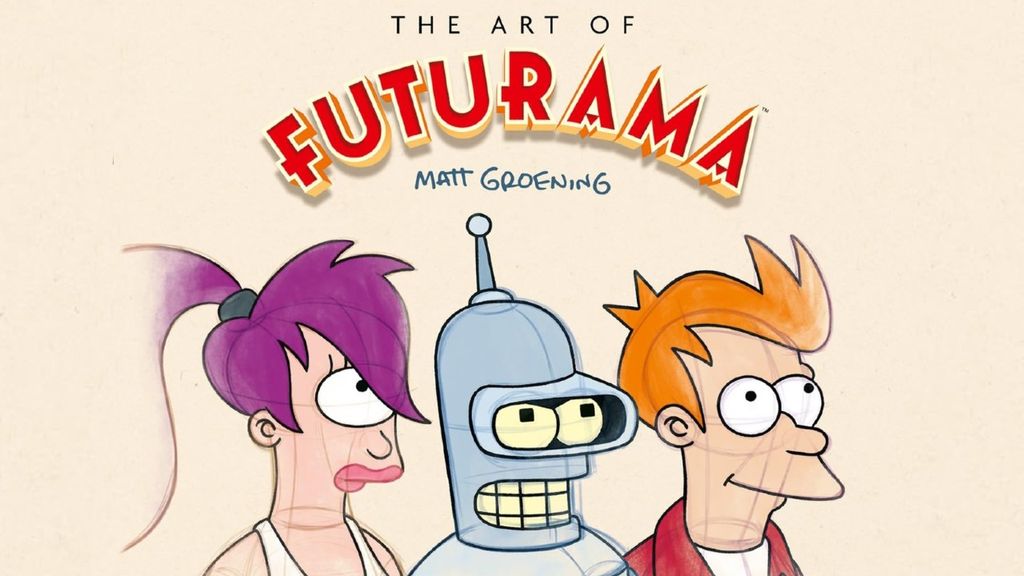 Good news everyone! 'The Art of Futurama' by Matt Groening crash lands ...