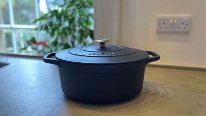 ProCook Cast Iron Casserole Dish review: budget-friendly luxury | Woman ...