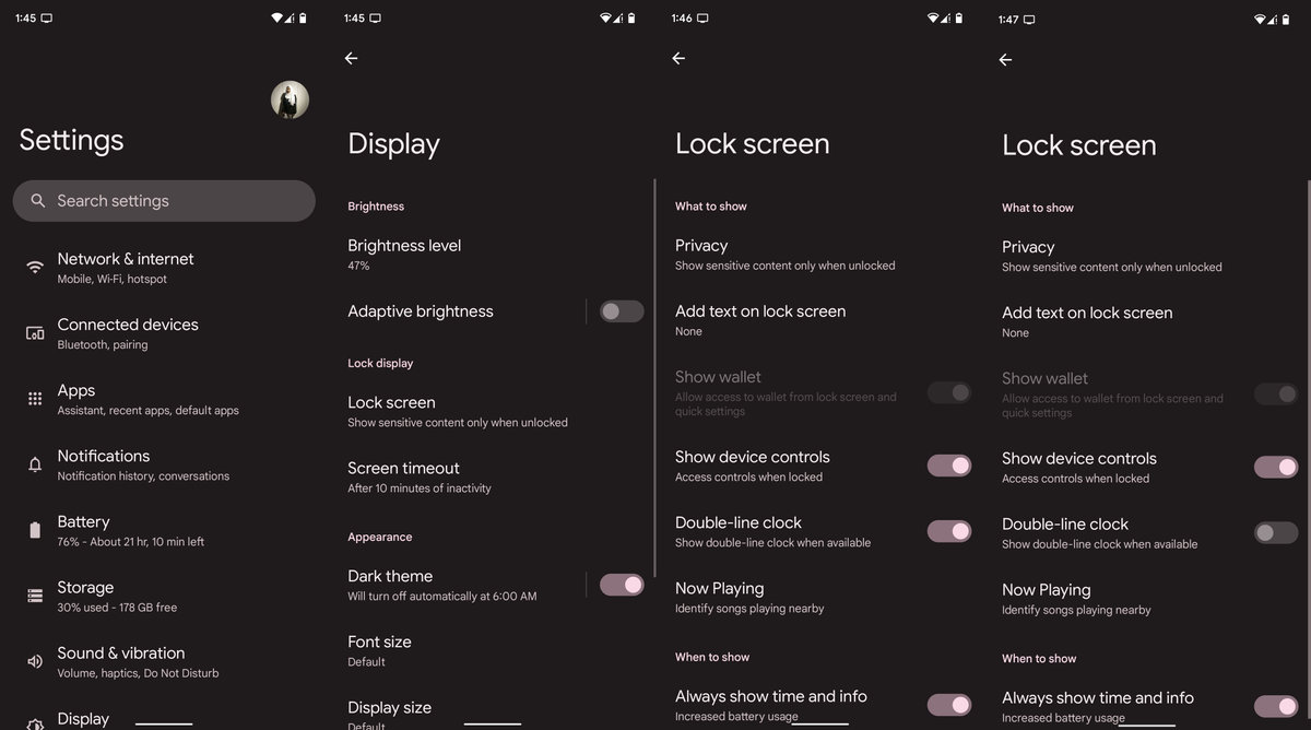 How to replace the Android 12 lock screen clock on a Google Pixel ...