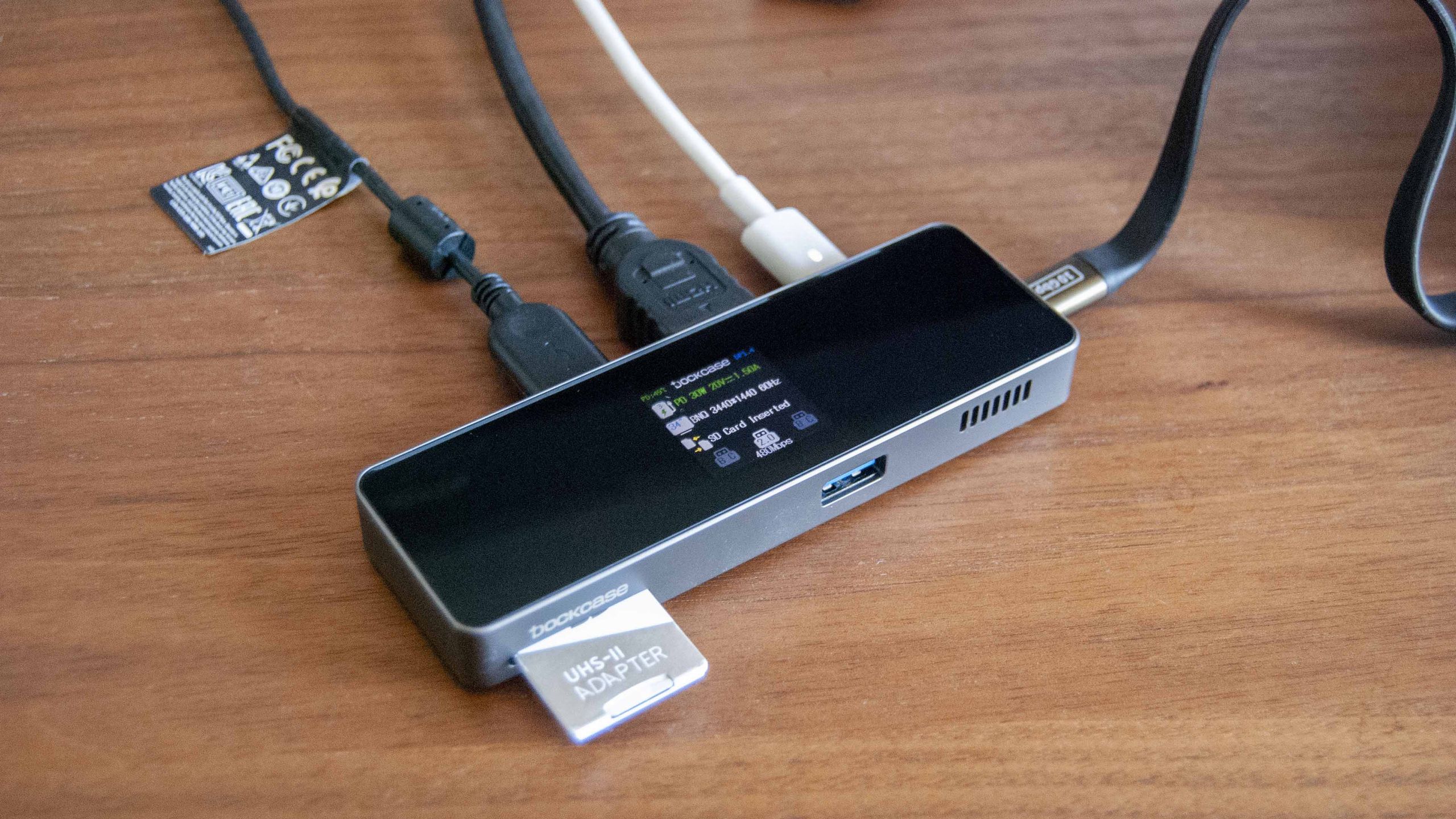 DockCase 7-in-1 USB-C Visual Smart Hub review: A sleek hub with built ...