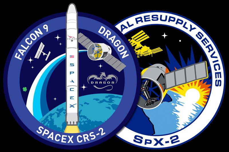 SpaceX's Next Space Station Resupply Flight Gets Mission Patches | Space