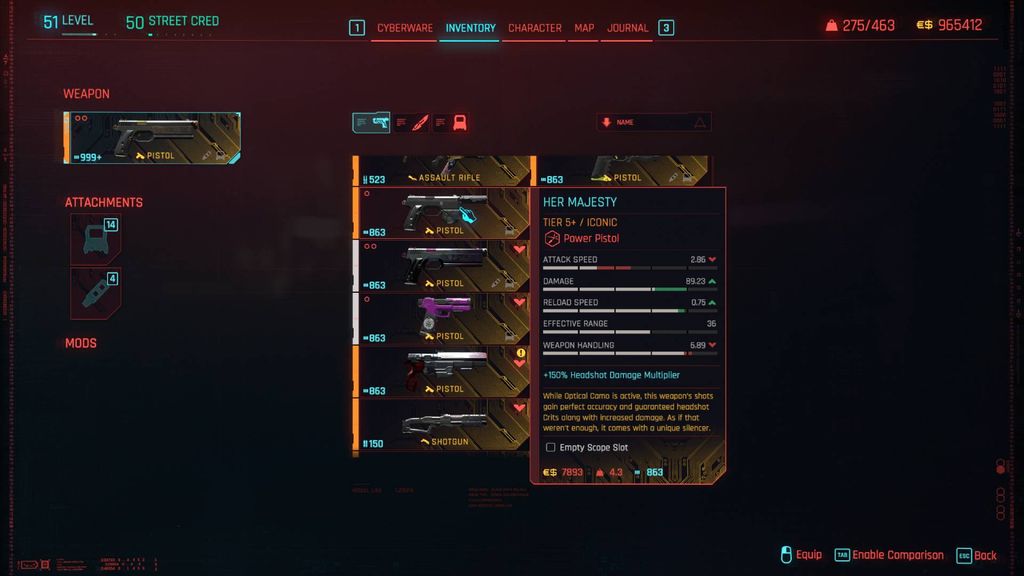 The best Cyberpunk 2077 weapons and guns | GamesRadar+