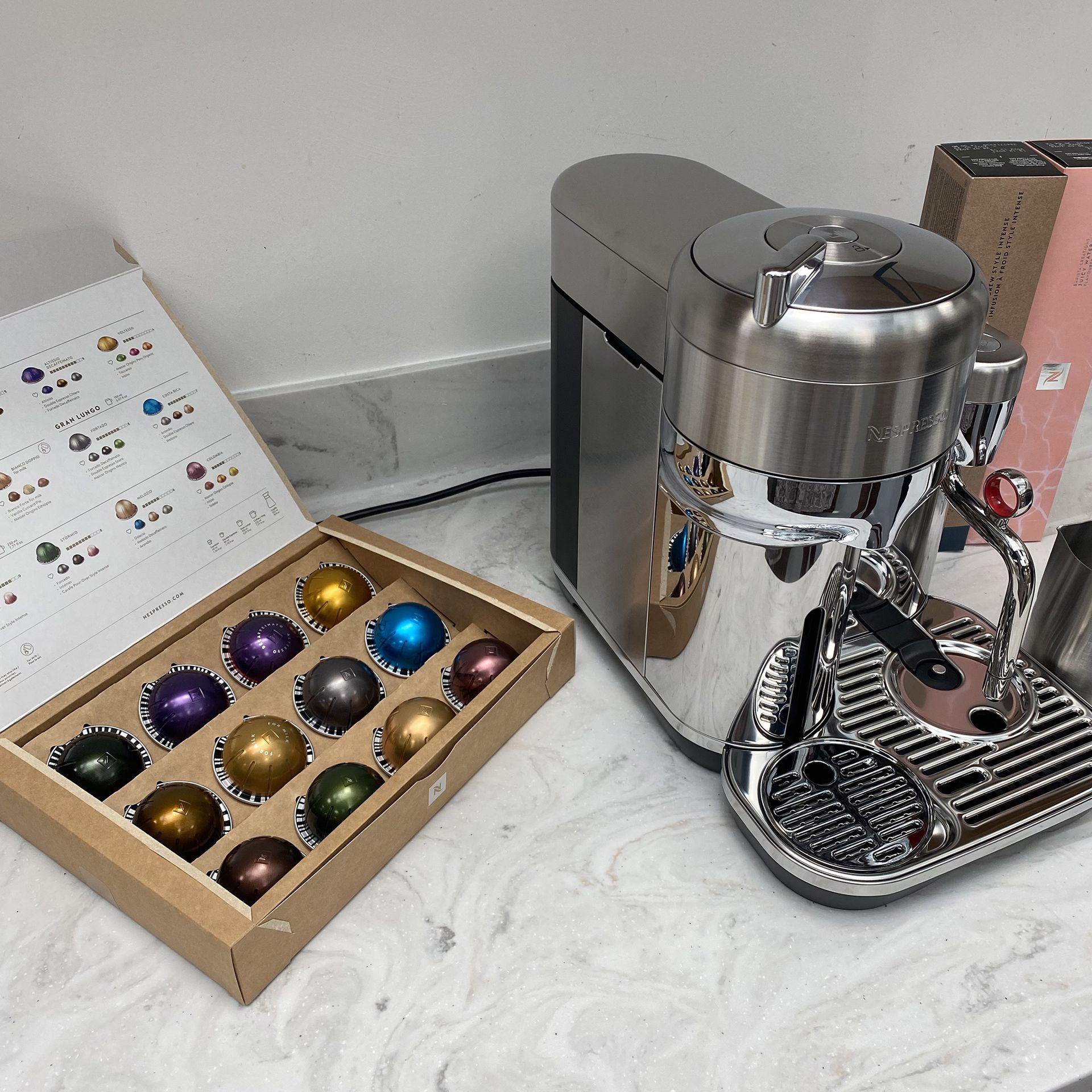 Nespresso Vertuo Creatista Coffee Machine review | Ideal Home