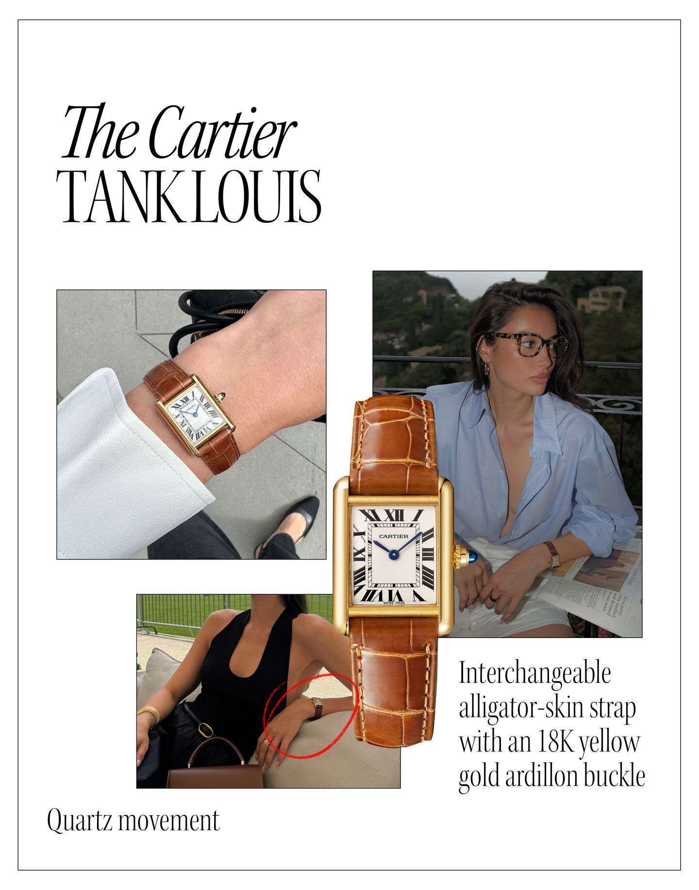 The Cartier Tank Watch Is One of the Key Investment Buys | Who What Wear
