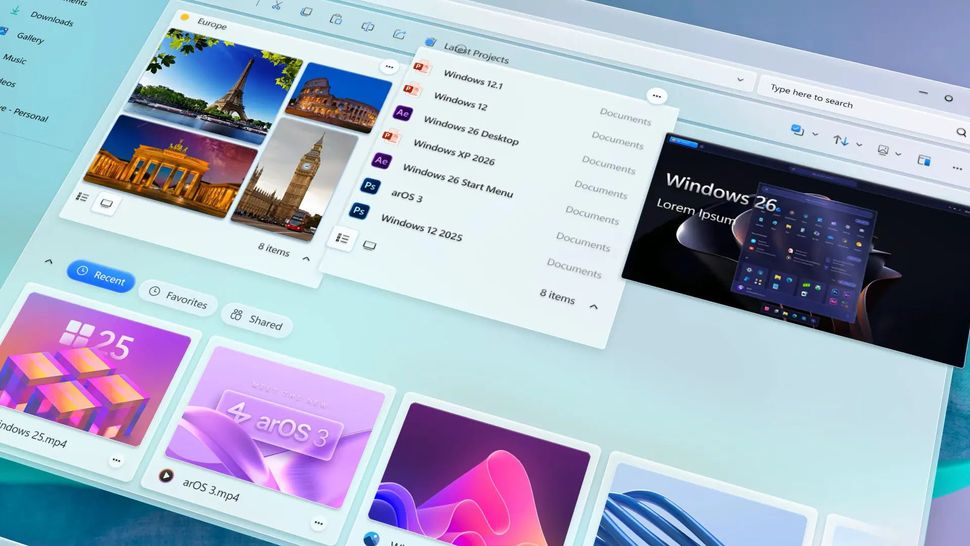 Windows 12 File Explorer concept puts Microsoft to shame | Windows Central