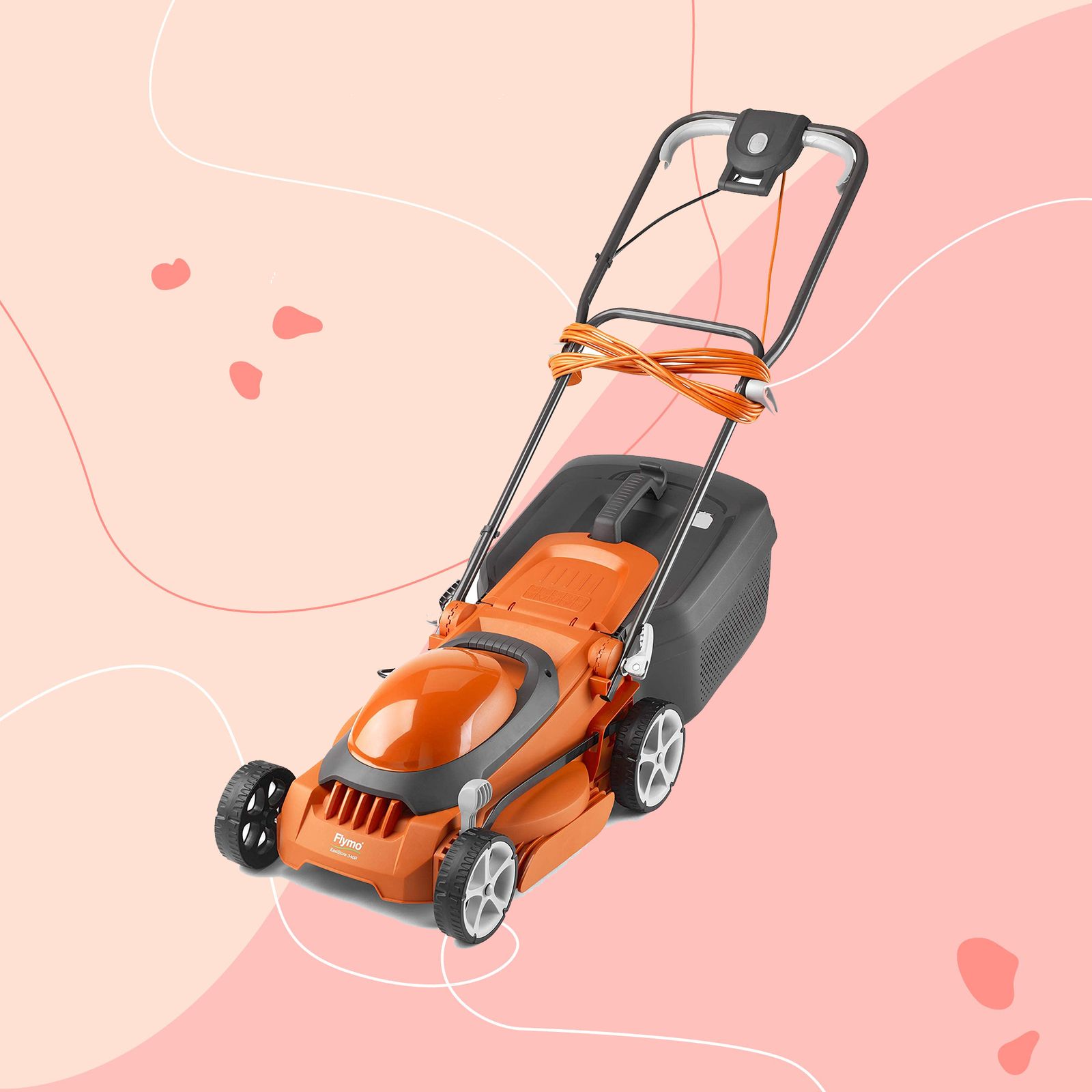 Flymo EasiStore 340R lawnmower review: quiet, compact, and capable ...