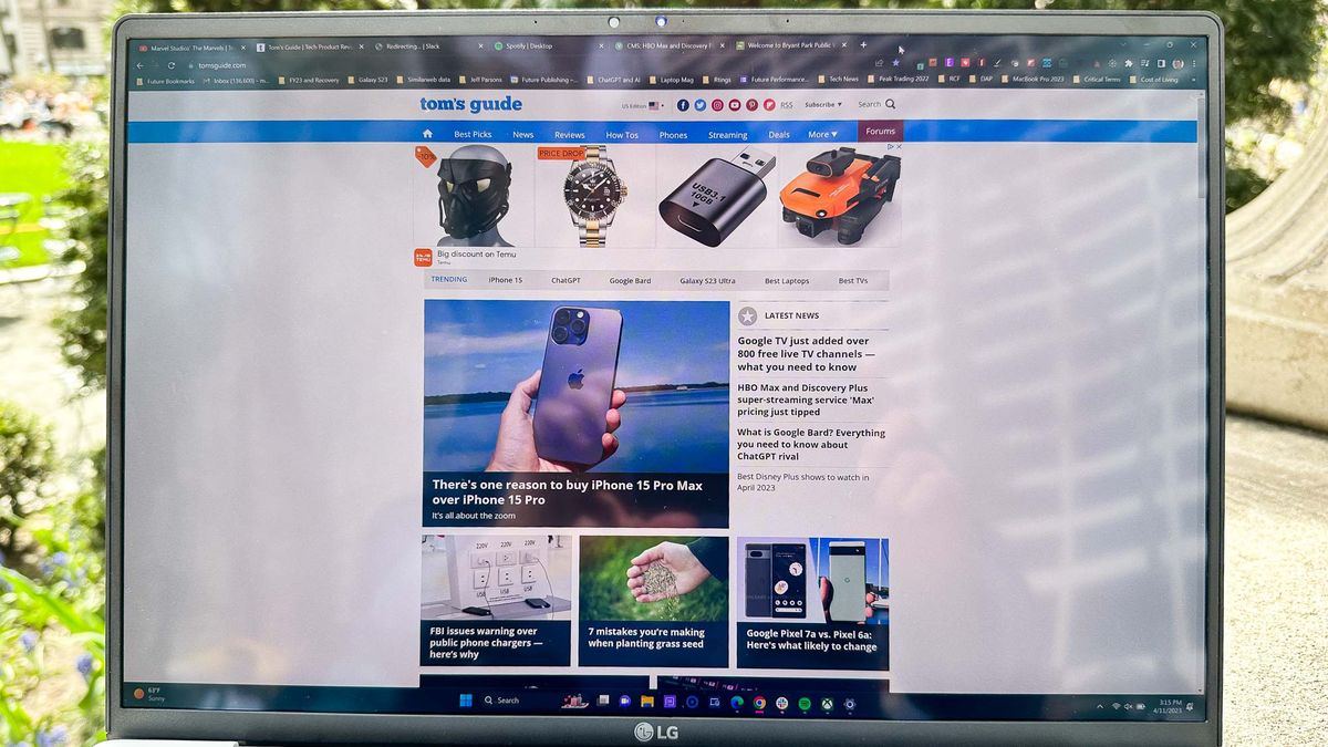 LG Gram Style 16 (2023) review | Tom's Guide